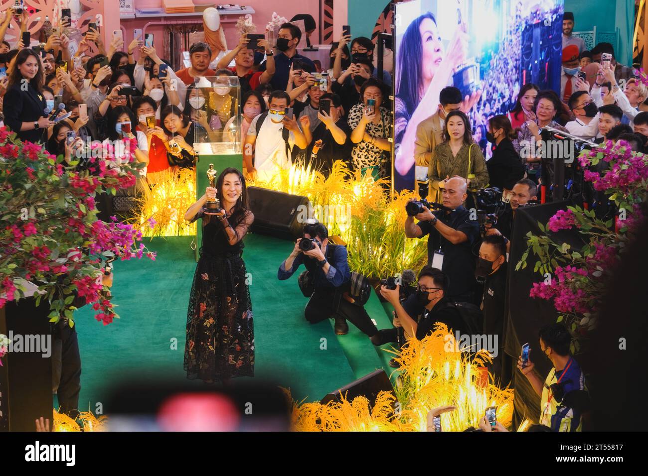 Oscar Winner Tan Sri Datuk Michelle Yeoh at the homecoming event at ...