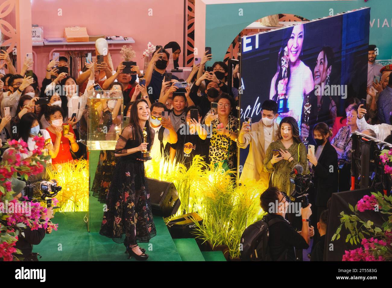Oscar Winner Tan Sri Datuk Michelle Yeoh at the homecoming event at ...