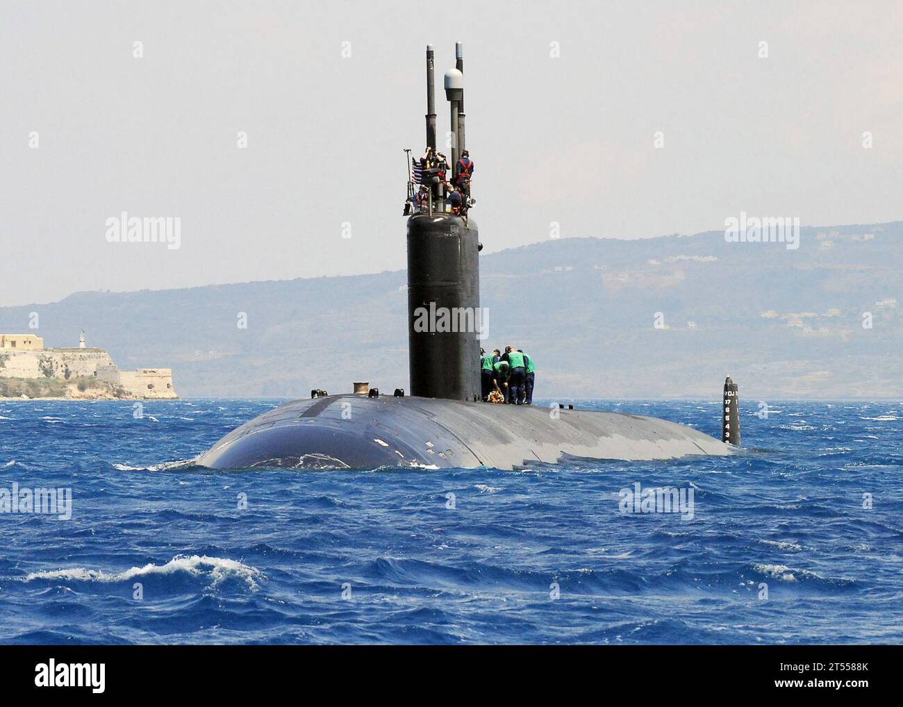 Greece, port visit, ssn 751, Submarine, uss san juan Stock Photo - Alamy