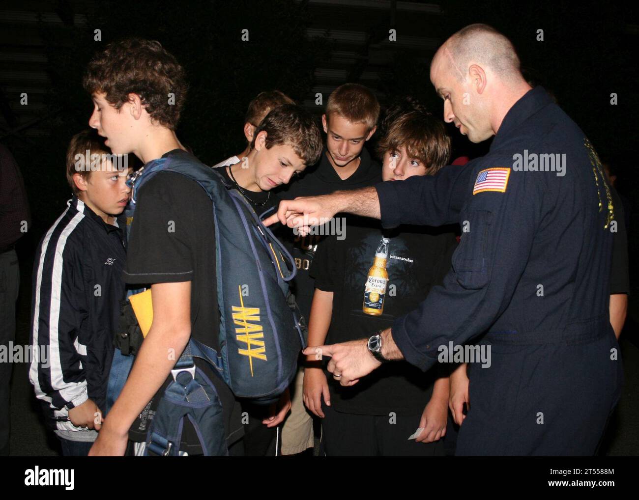 Green Hope High School, Navy SEAL, parachute demonstration, Special ...
