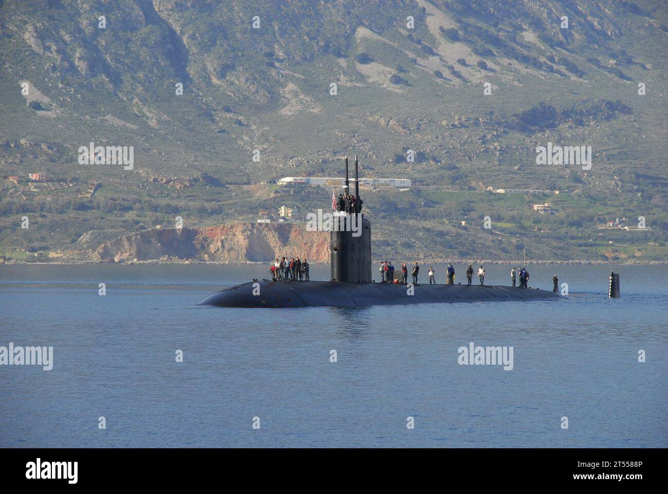 Greece, Submarine, U.S. Navy, USS Scranton (SSN 756 Stock Photo - Alamy