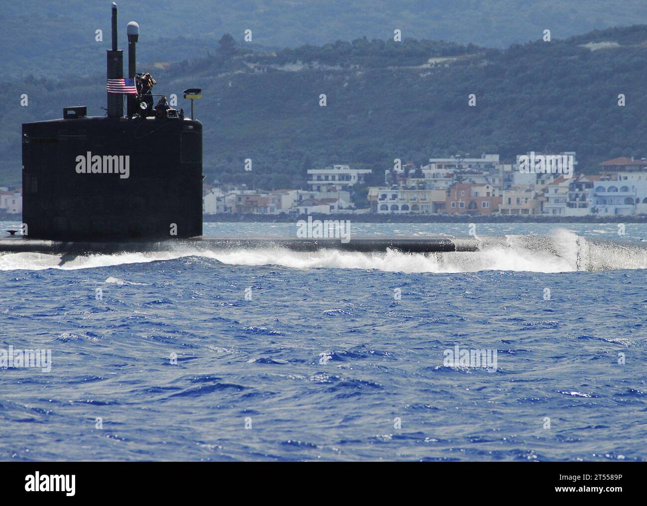Greece, port visit, ssn 751, Submarine, uss san juan Stock Photo - Alamy