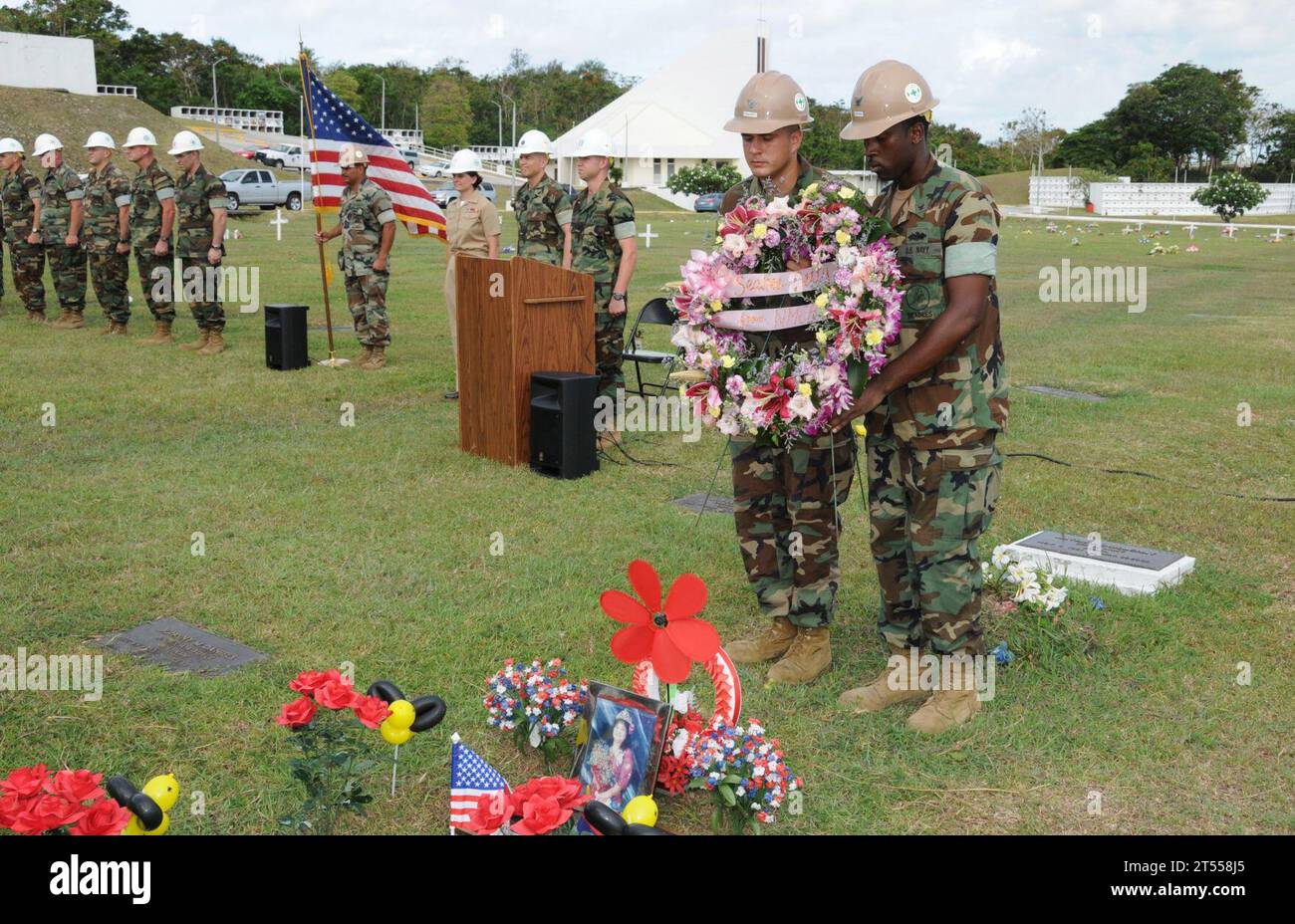 Guam, NMCB-11, Seabee Betty, SEABEES Stock Photo - Alamy