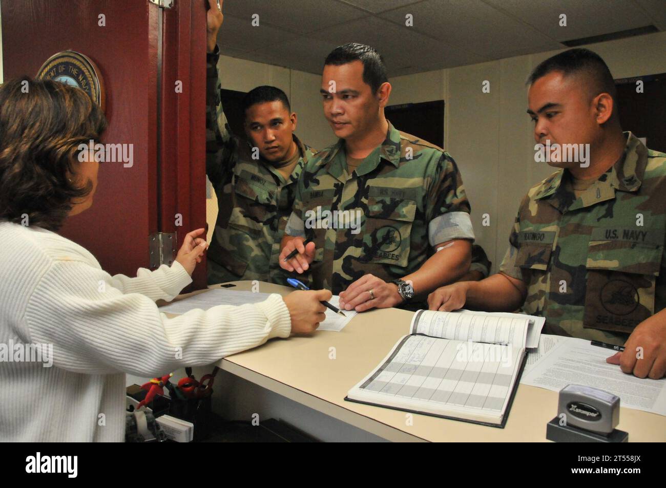 Guam, navy, NMCB 18, U.S. Navy, U.S. navy Stock Photo - Alamy