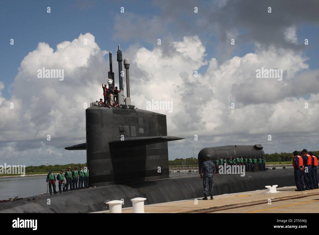 guided-missil submarine, Submarine, USS Georgia (SSGN 729 Stock Photo ...
