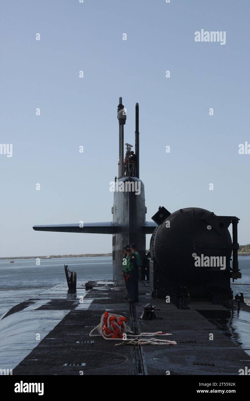 guided-missil submarine, Submarine, USS Georgia (SSGN 729 Stock Photo - Alamy