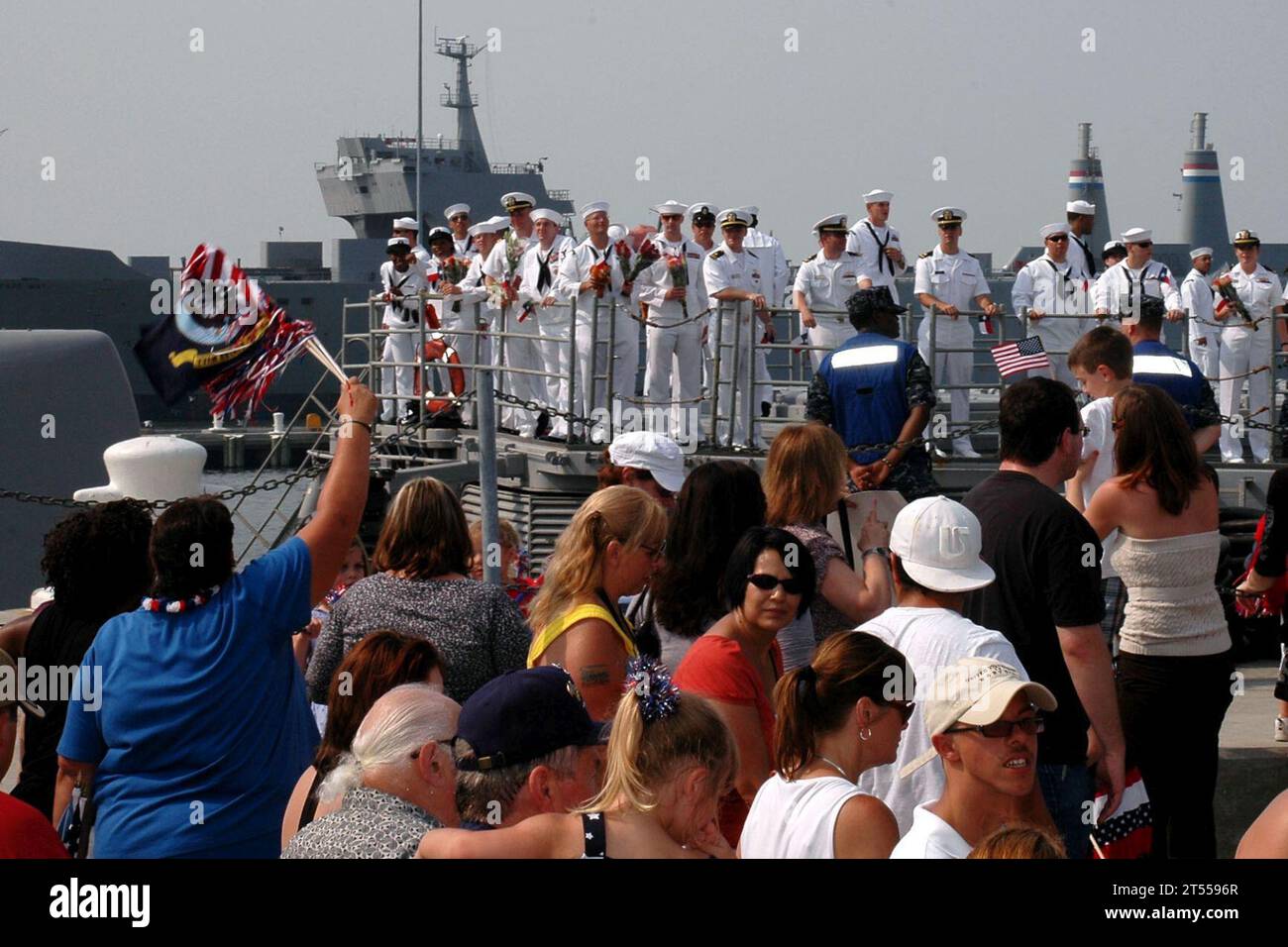 Guided-missile cruiser, Homecoming, Naval Station Norfolk, navy, U.S ...