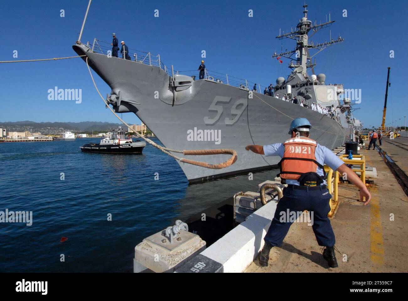 guided-missile destroyer USS Russell (DDG 59), HAWAII, Navy's Fleet ...
