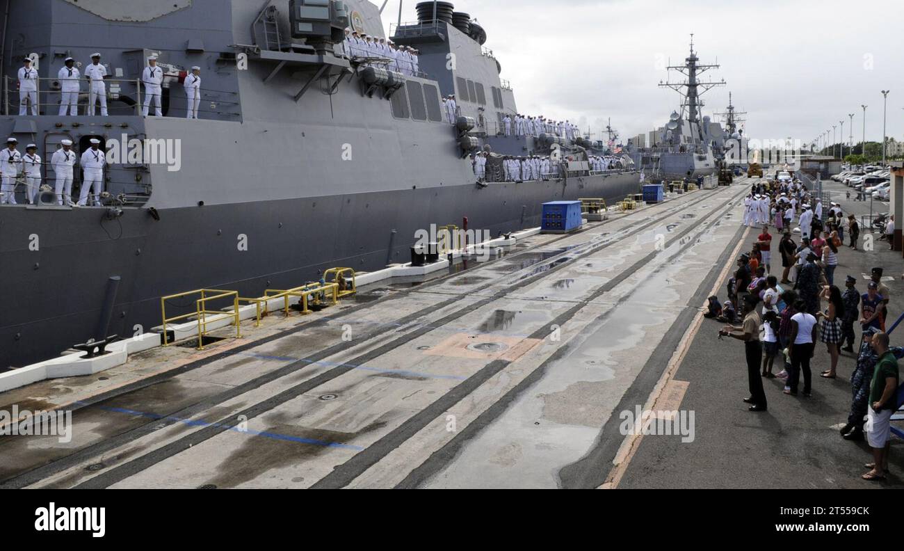 Guided-Missile Destroyer, independent deployment, Joint Base Pearl ...