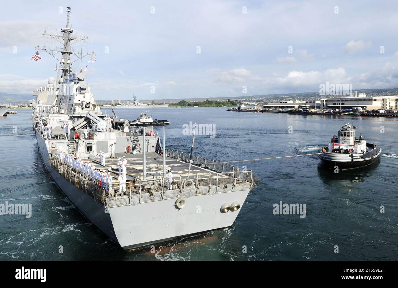 Guided-Missile Destroyer, independent deployment, Joint Base Pearl ...