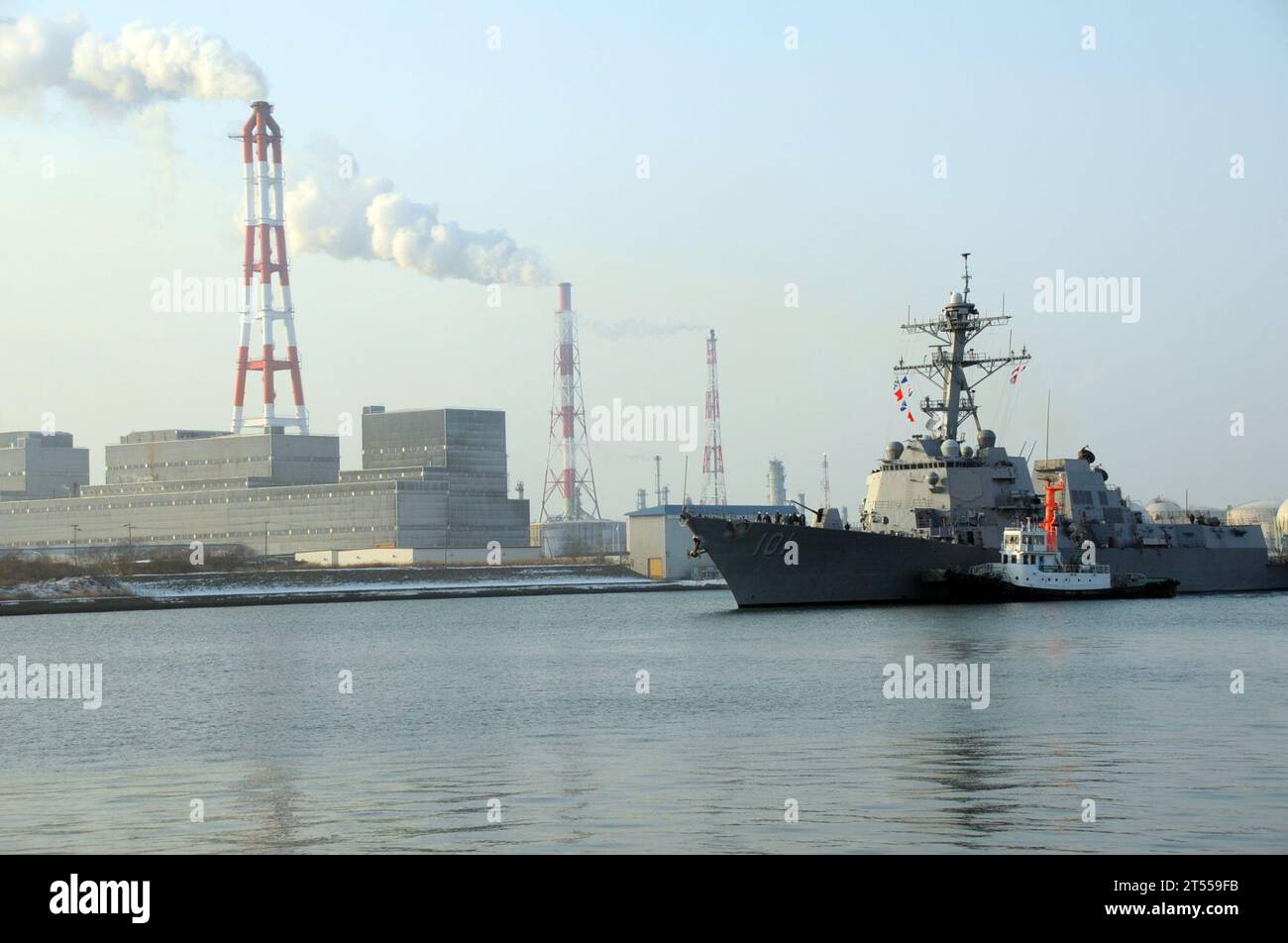 Guided-Missile Destroyer, Japan, port visit, Sapporo, scheduled port ...