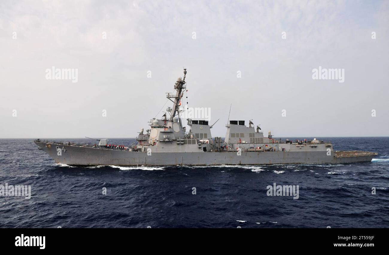 Guided-Missile Destroyer, navy, supplies, Task Force (CTF) 53, U.S ...