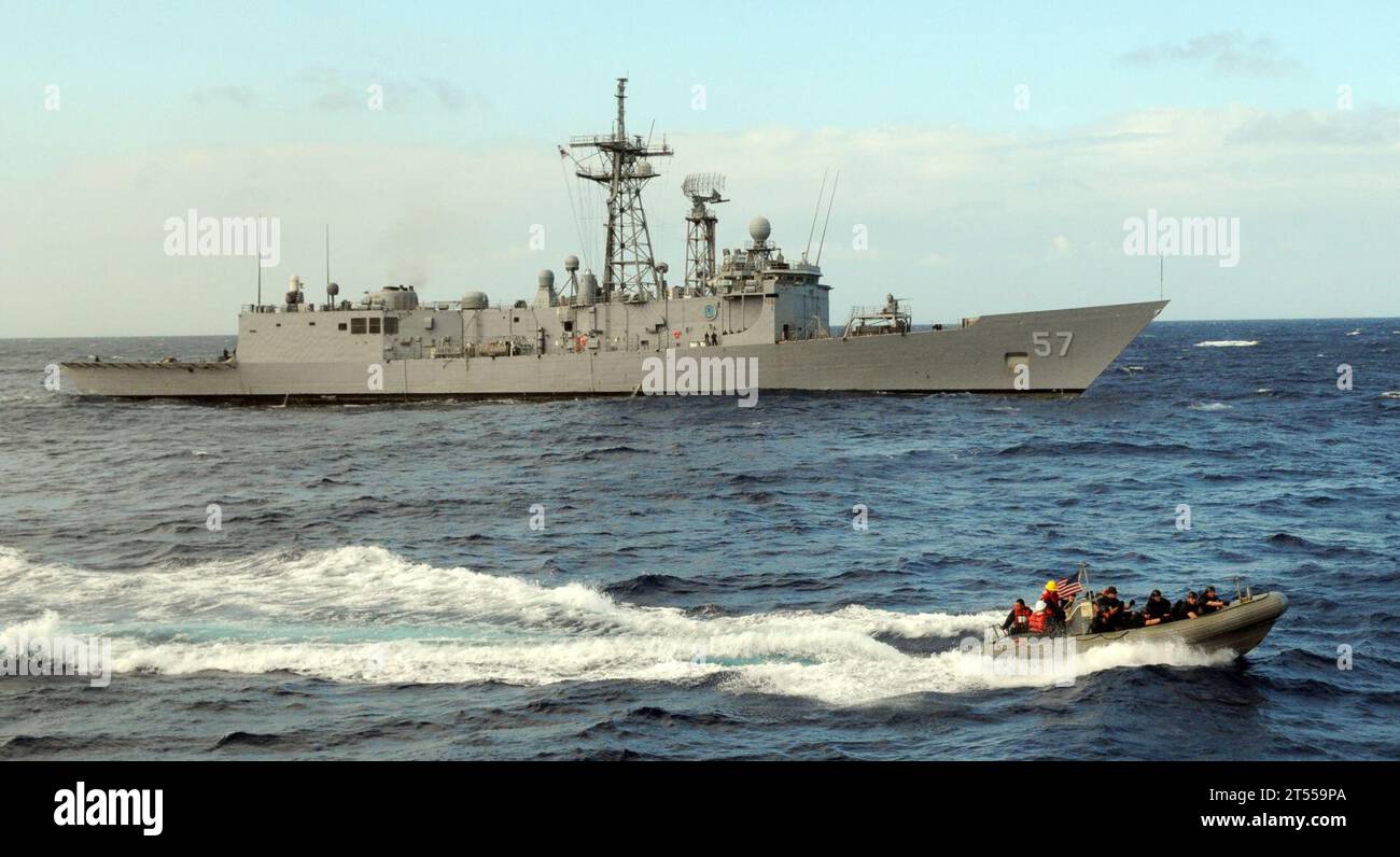 guided-missile frigate, Koa Kai, navy, shipboard, training, U.S. Navy ...