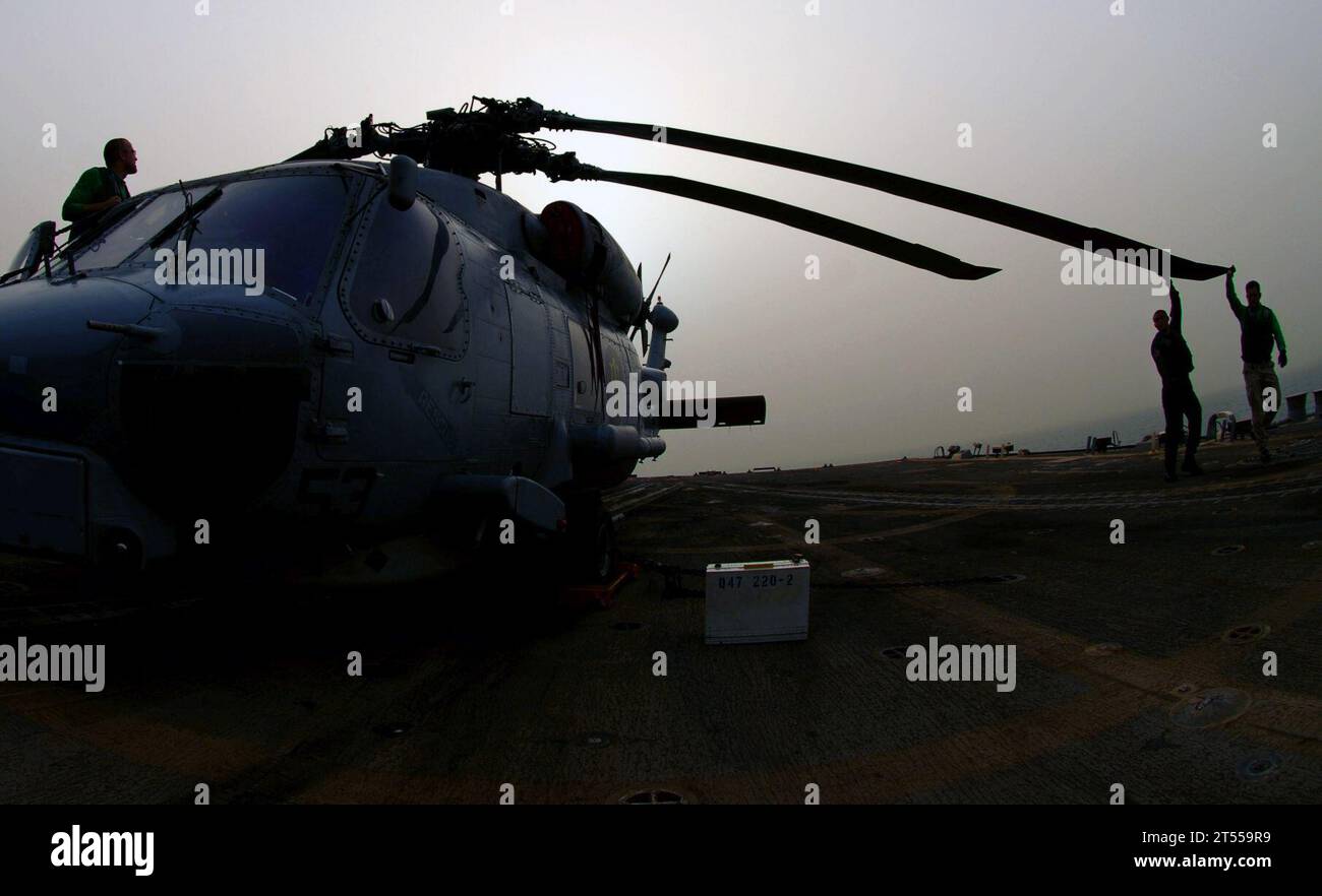 guided-missile USS Preble (DDG 88). Preble, Helicopter Anti-Submarine ...