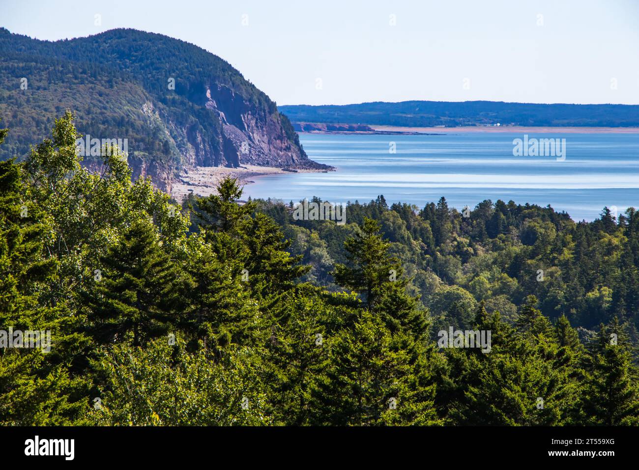 Aerial view seascape sunlit coastline hi-res stock photography and ...