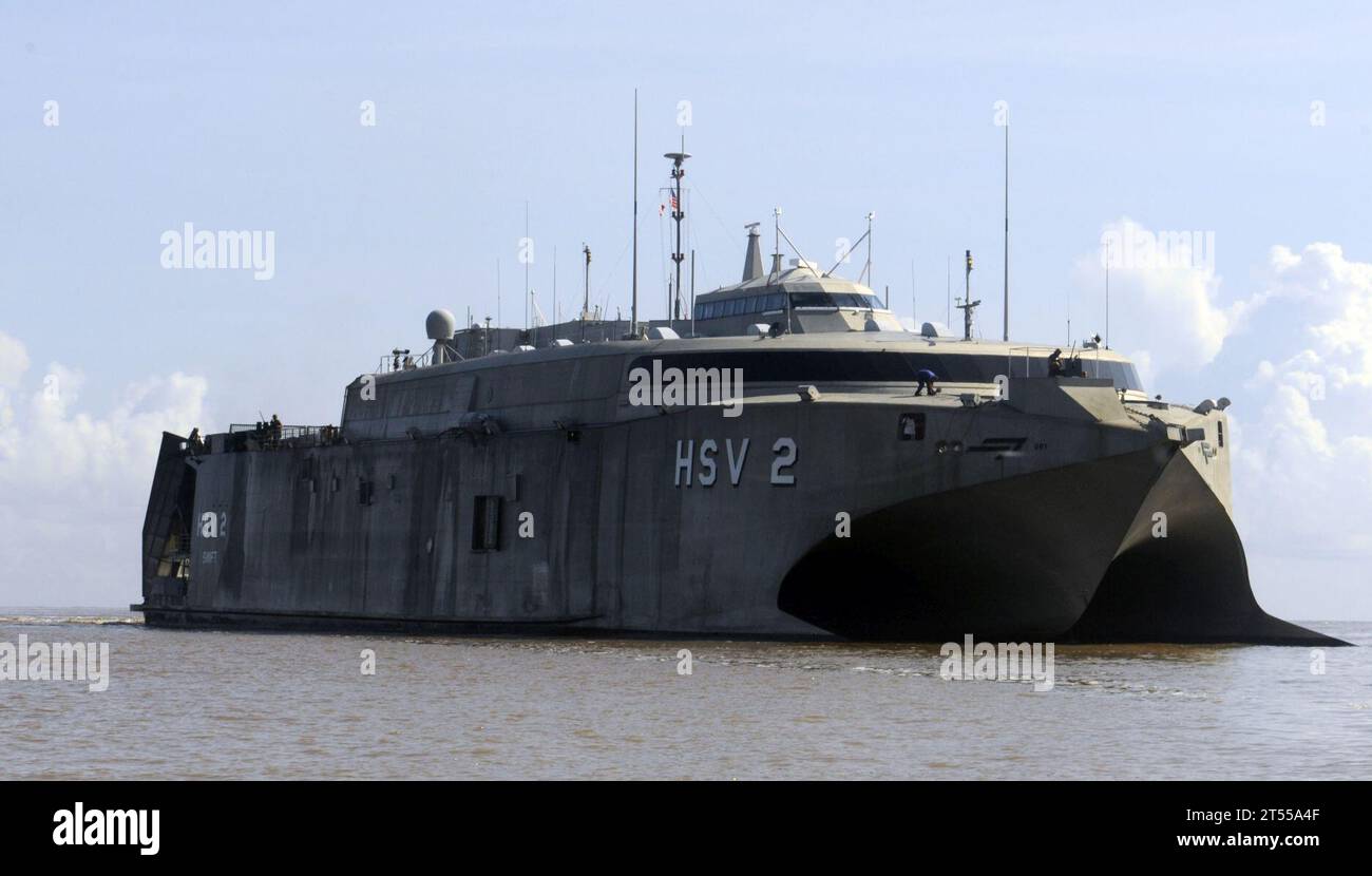 guyana, HSV Swift, navy, outreach, southern partnership station, SPS ...