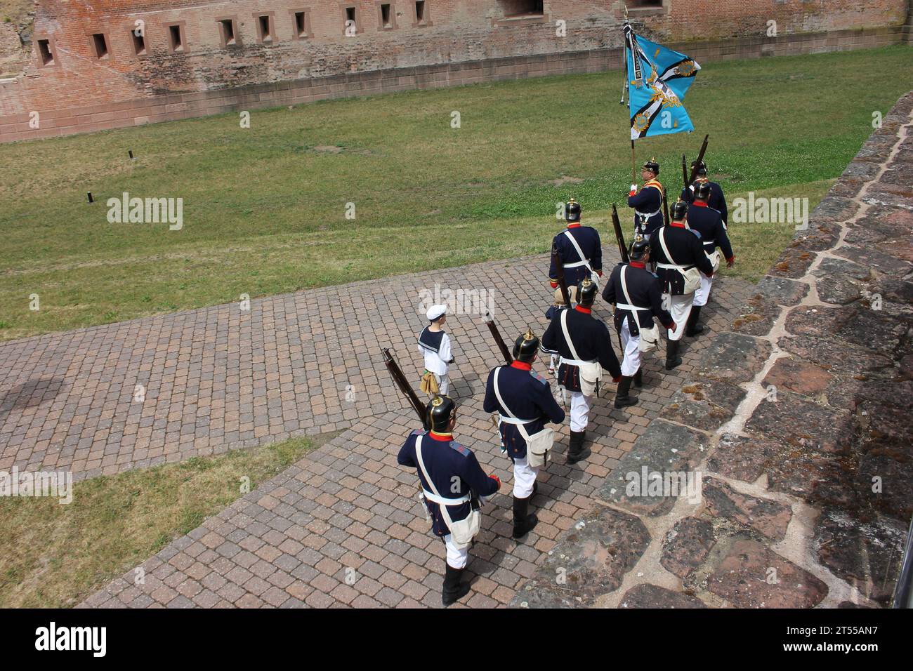 Prussian Infantry Regiment No. 13, uniform show, German French war 1870 ...