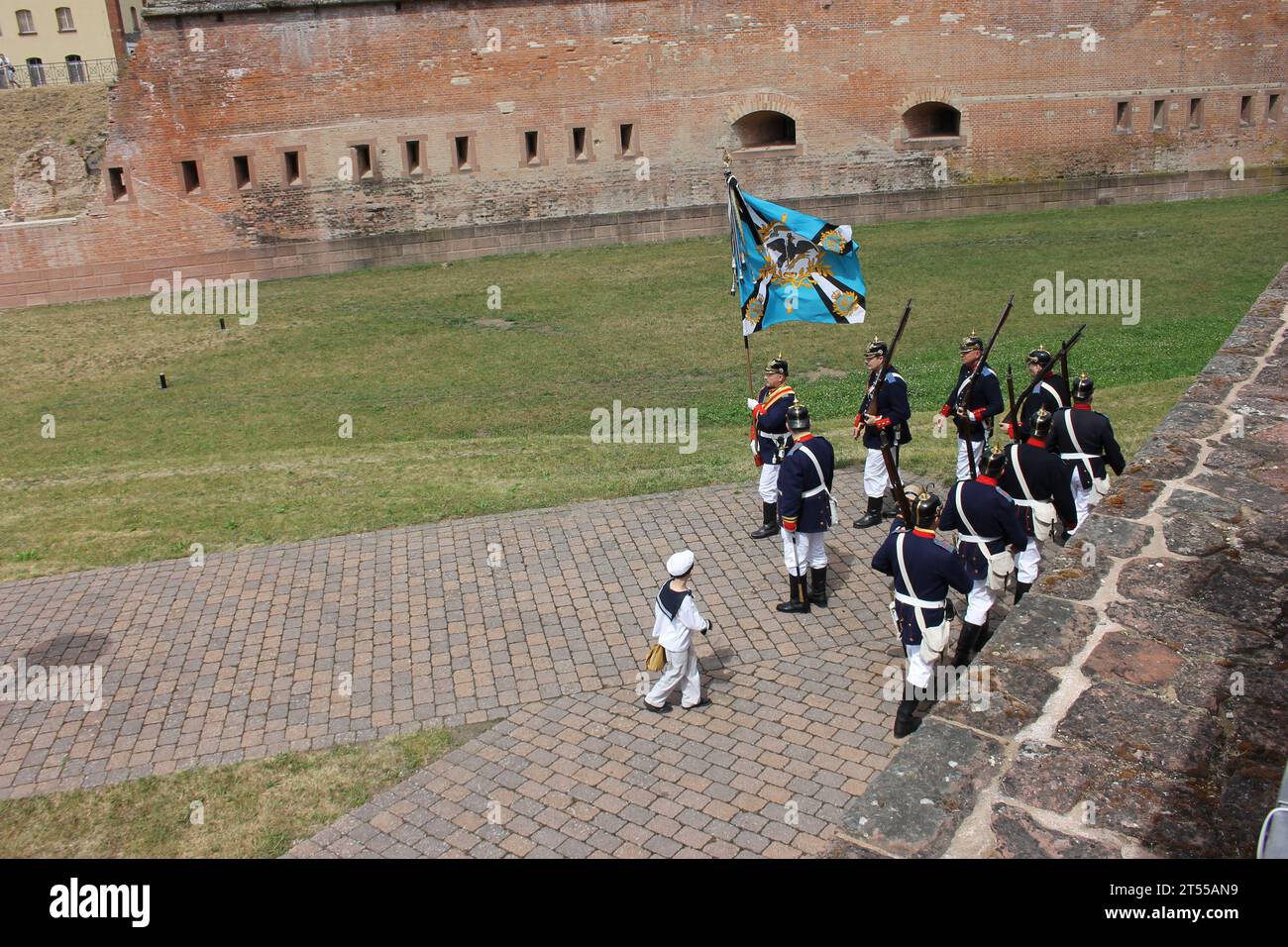 Prussian Infantry Regiment No. 13, uniform show, German French war 1870 ...