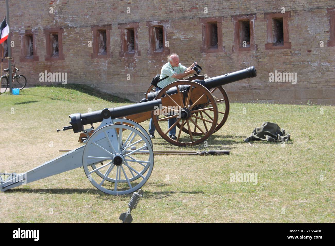 Light cannon of 18th century Stock Photo - Alamy
