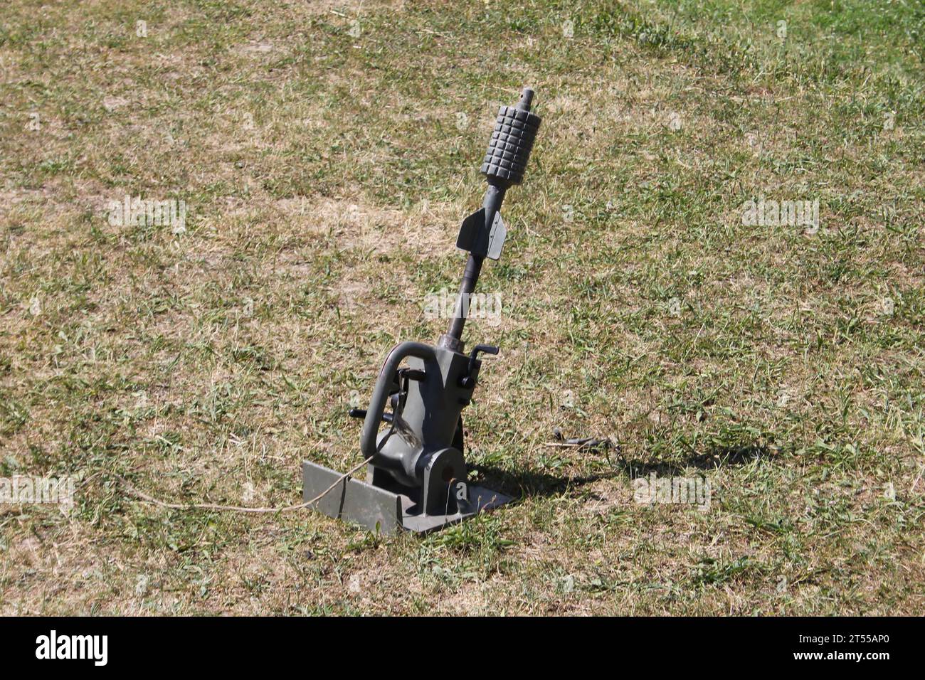 German mortar, Granatwerfer Stock Photo - Alamy