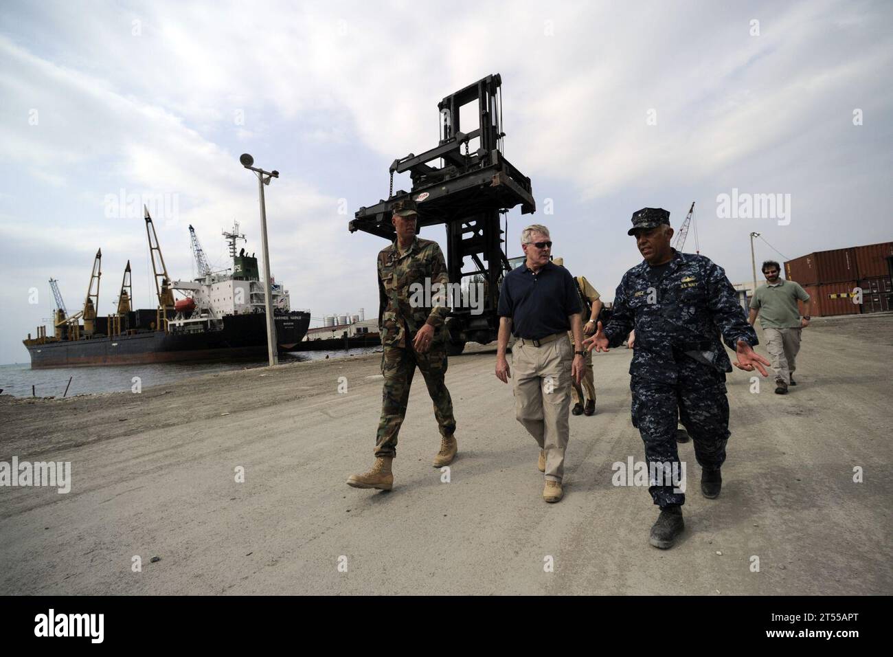 Haiti, navy, Port Au Prince, Ray Mabus, secnav, Secretary of the Navy ...