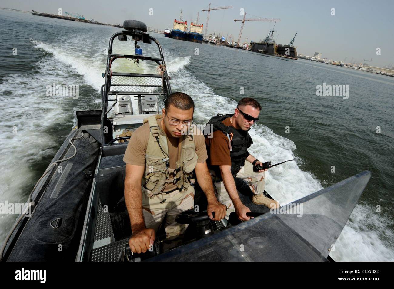 Harbor Patrol Unit Bahrain, MSO, port security, Sailors, U.S. Navy ...