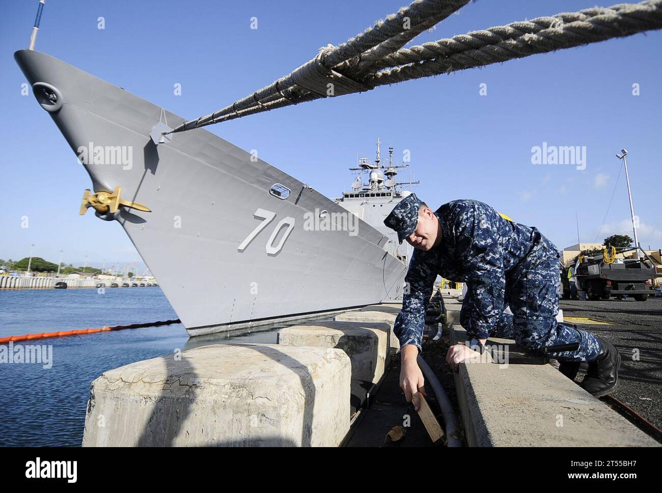 HAWAII, Joint Base Pearl Harbor-Hickam, Pearl Harbor, Sailors Stock ...