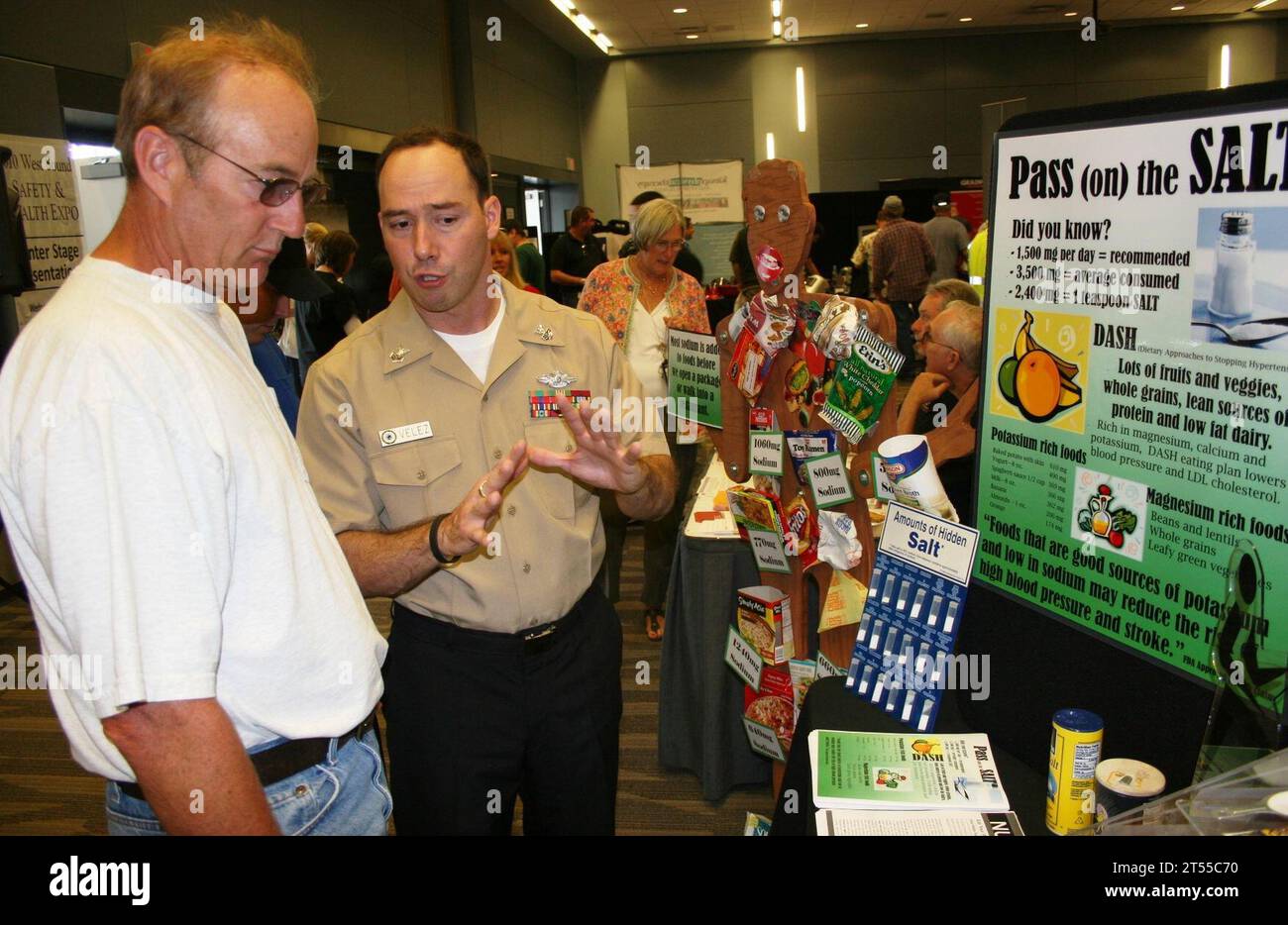 Health Promotion booth, Naval Hospital Bremerton, navy, reserve ...