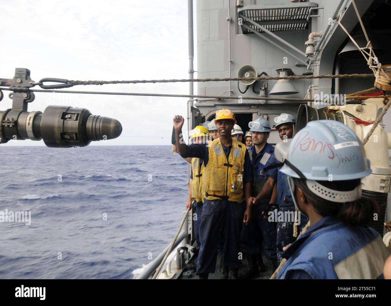 heave a line, msc, Pacific Ocean, REPLENISHMENT AT SEA, U.S. navy ...