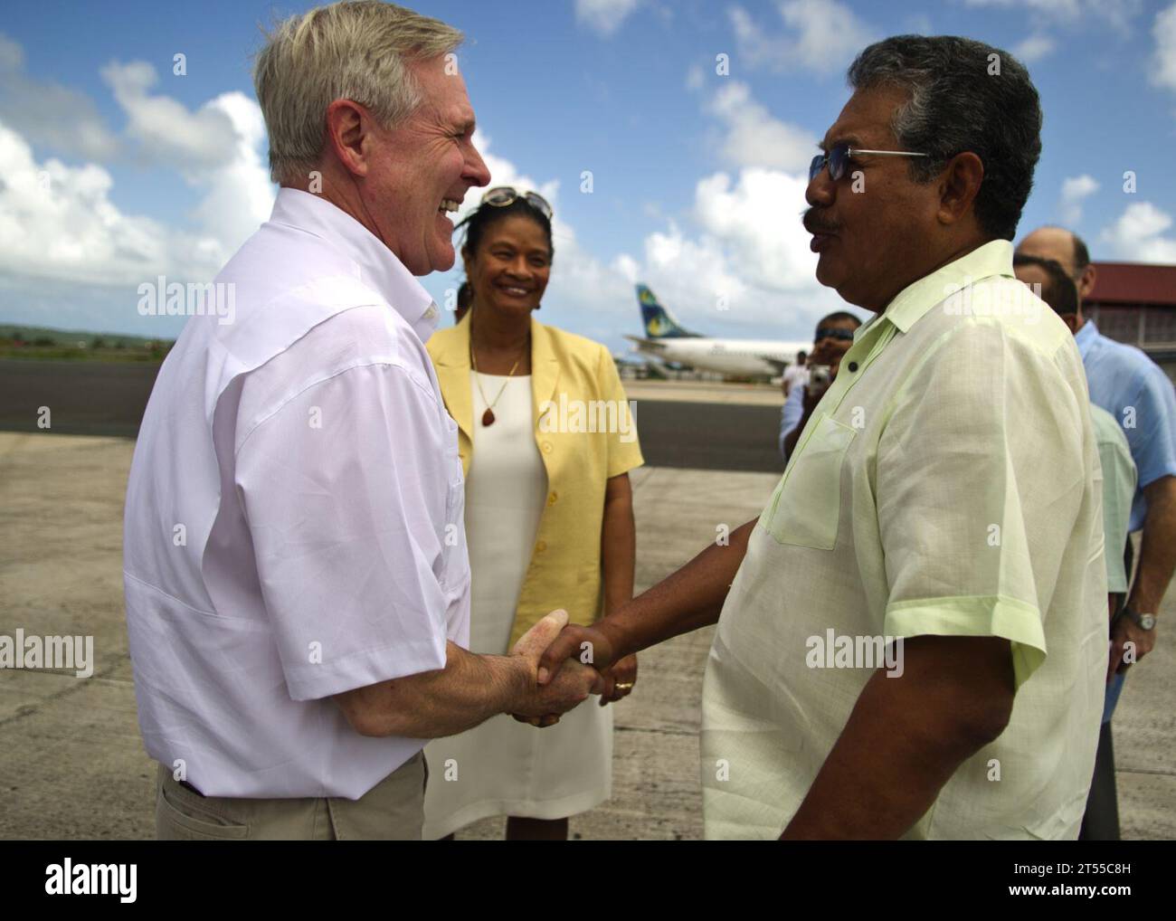 Helen Reed-Rowe, Johnson Toribiong, Koror, navy, Palau, President of ...