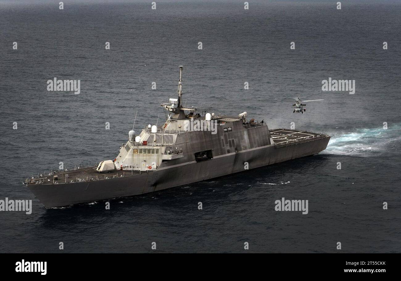 helicopter, Helicopter Maritime Strike Squadron 77, HSM 77, land ...