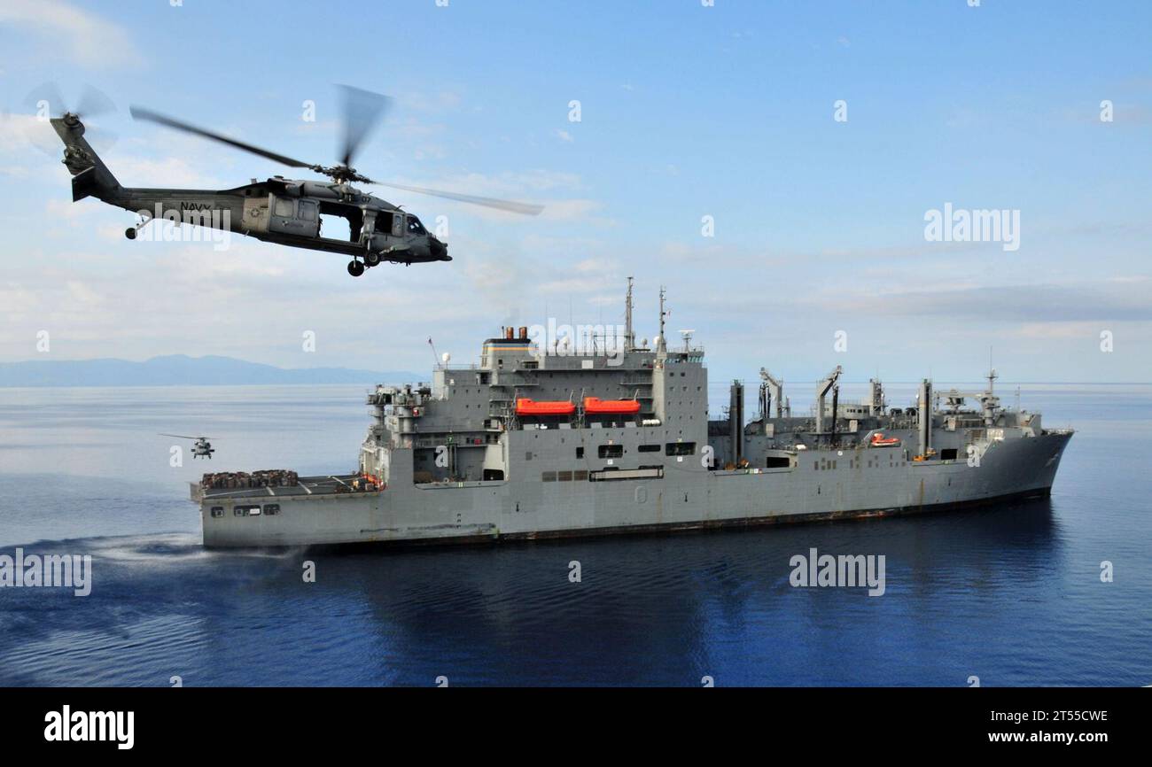 helicopter, HSC 22, MH-60S Sea Hawk, navy, ships, T-AKE 2, U.S. navy ...