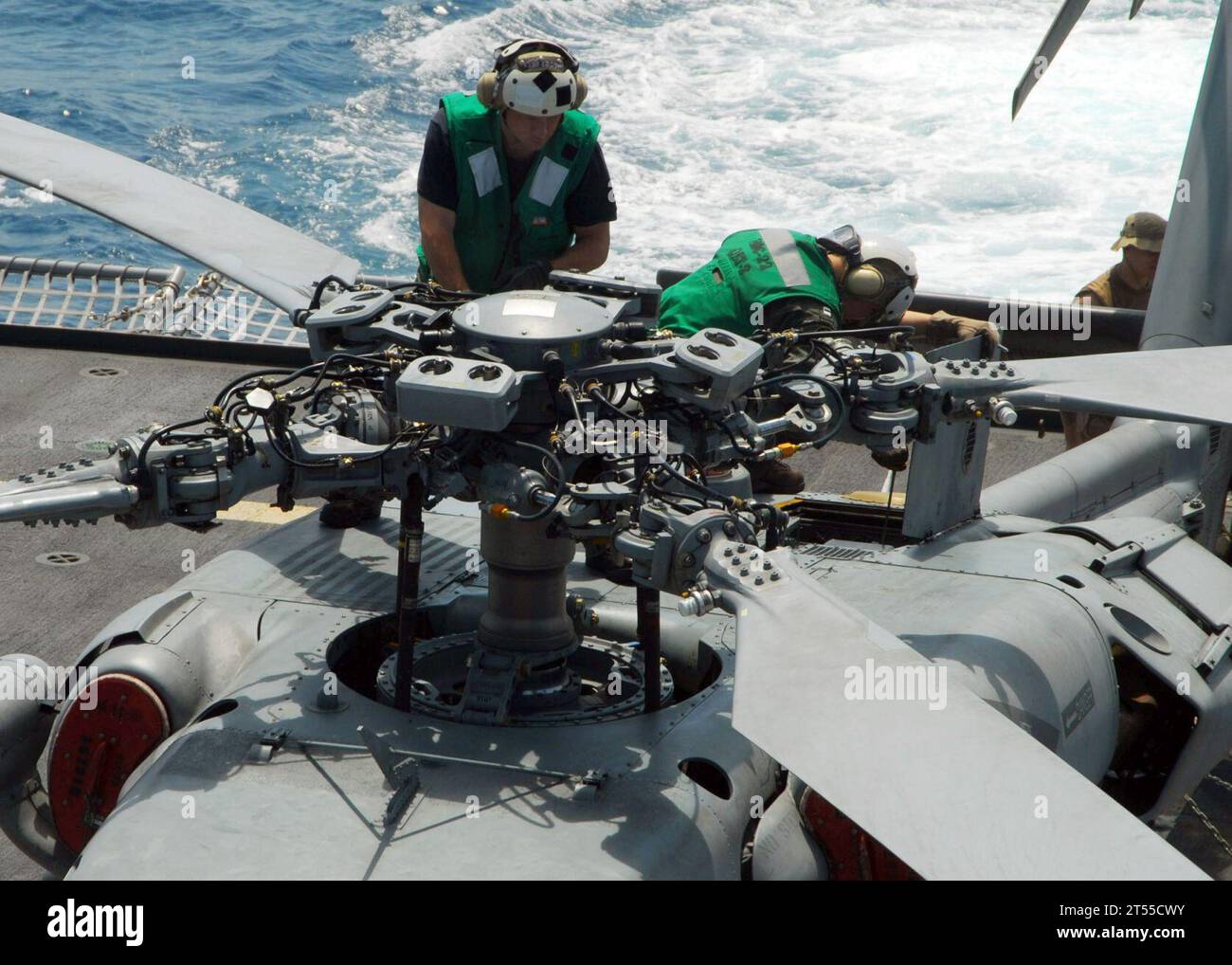 helicopter, maintenance, MH-60S Sea Hawk, navy, people, U.S. Navy, USS ...