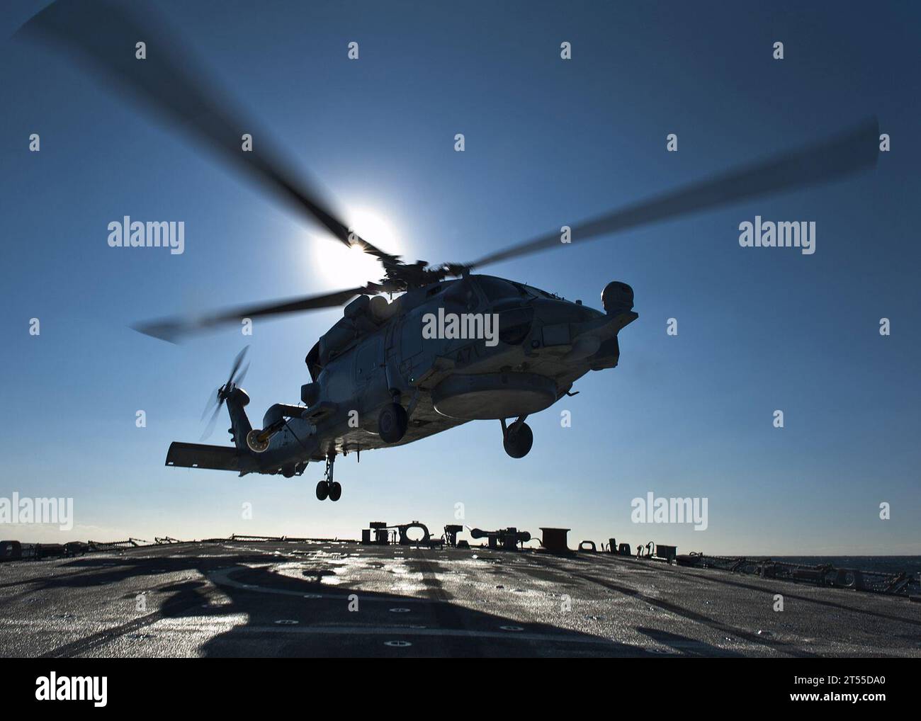 helicopter, SH-60B, USS Porter Stock Photo - Alamy