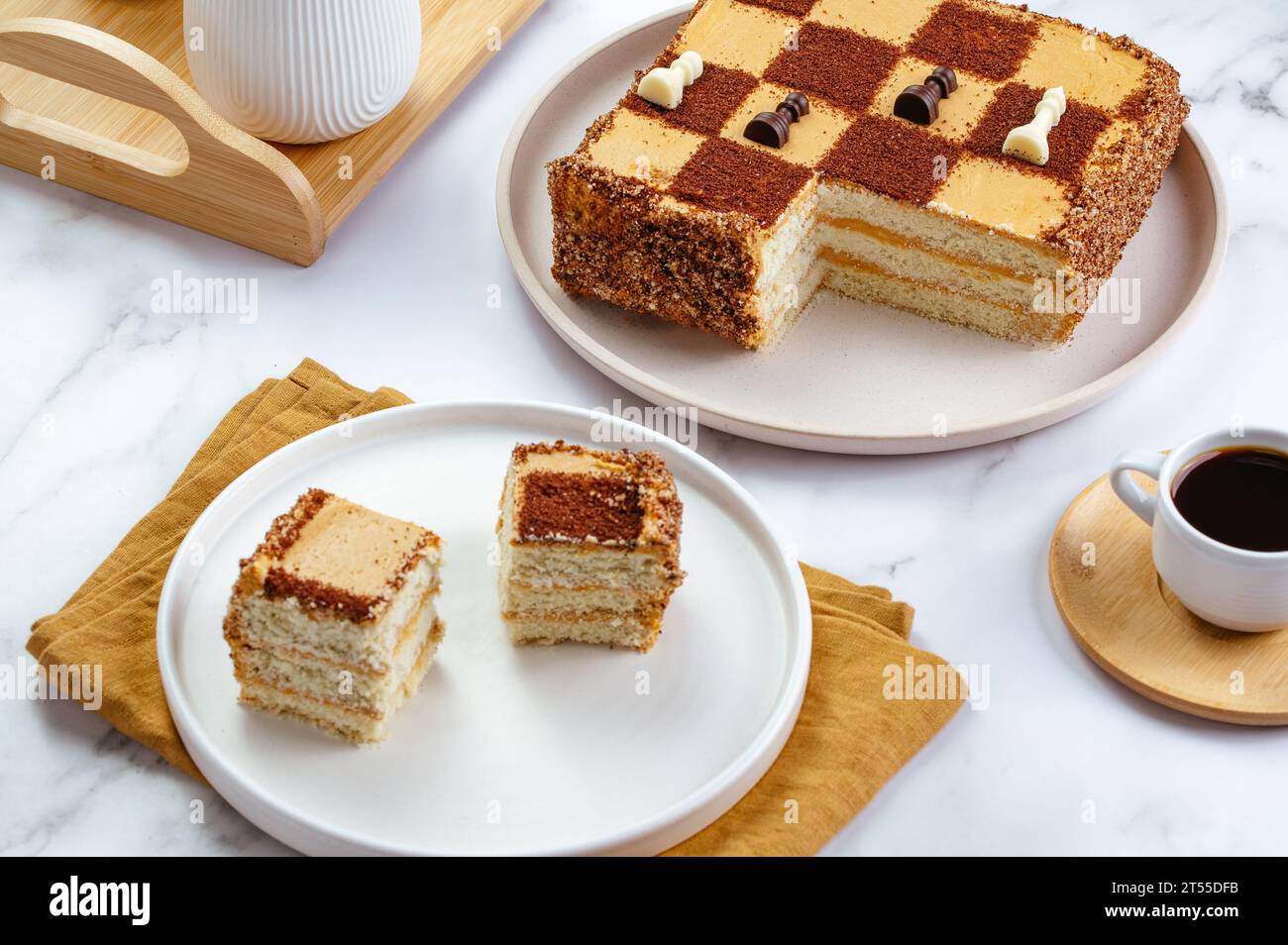 Biscuit birthday cake hi-res stock photography and images - Alamy