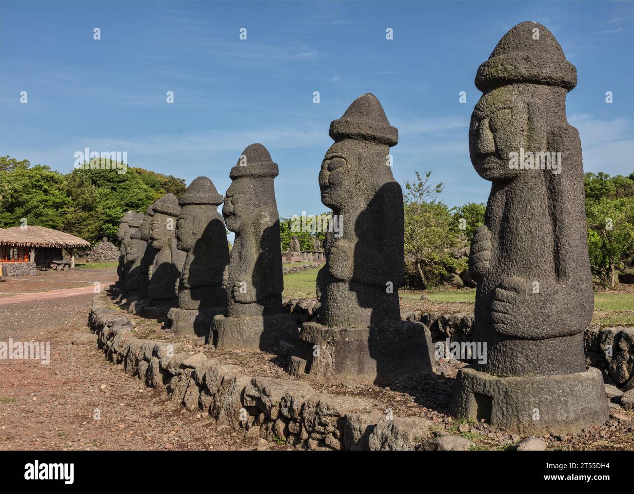 Jeju Stone Park on Jeju Island, South Korea Stock Photo - Alamy