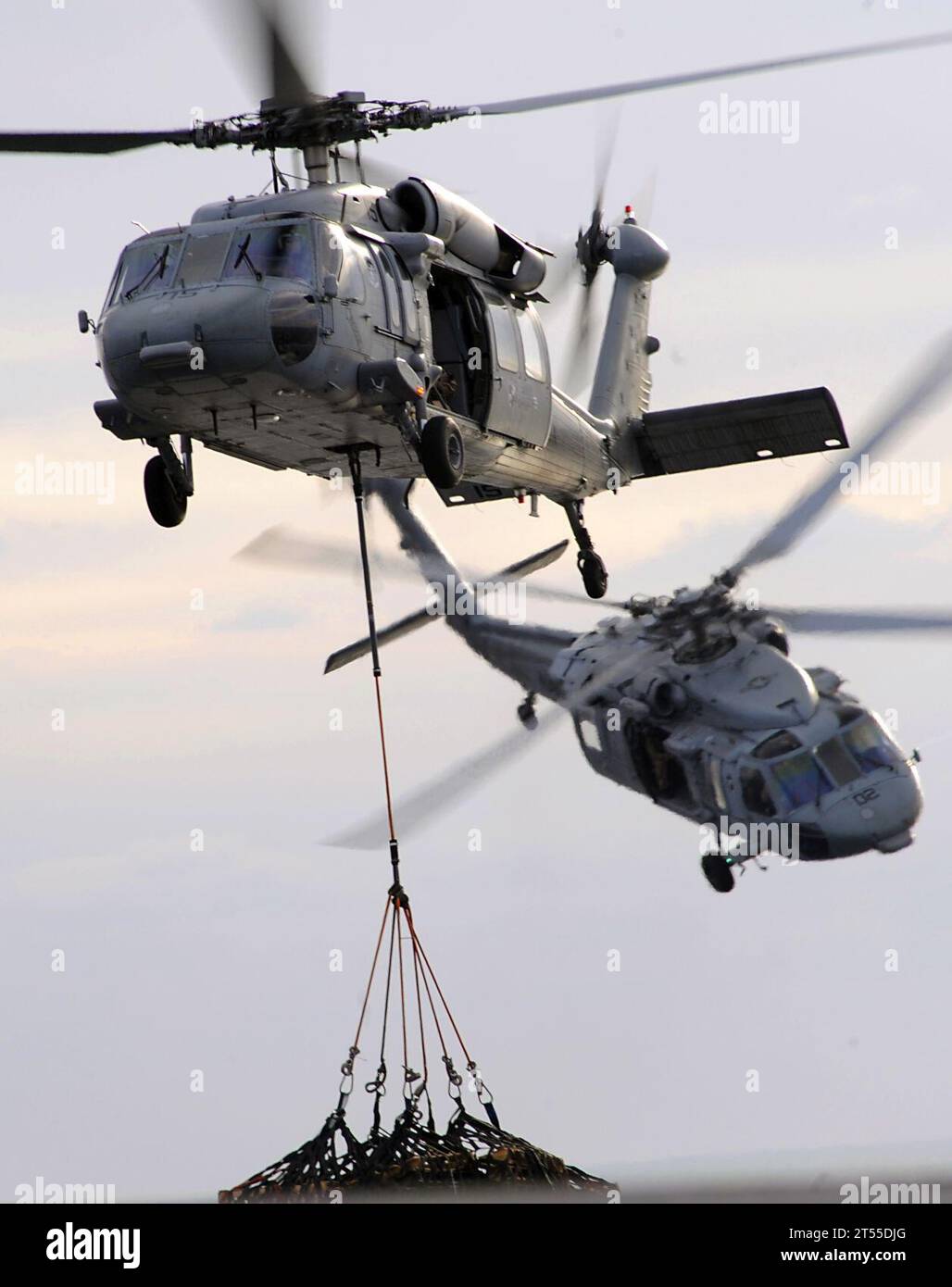 helo, msc, UNREP, vertrep Stock Photo - Alamy