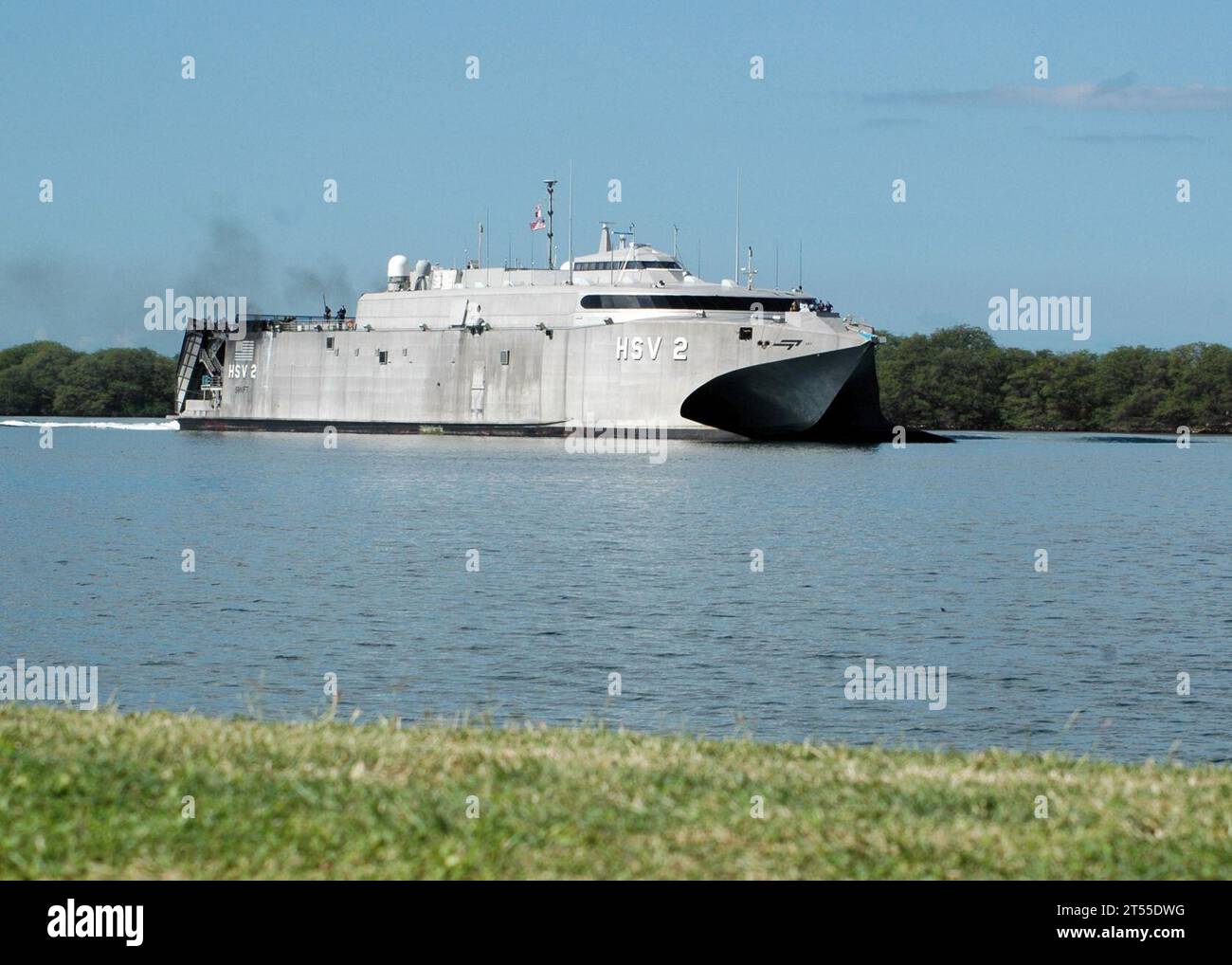 high speed vessel, HSV 2, ship, Swift Stock Photo - Alamy