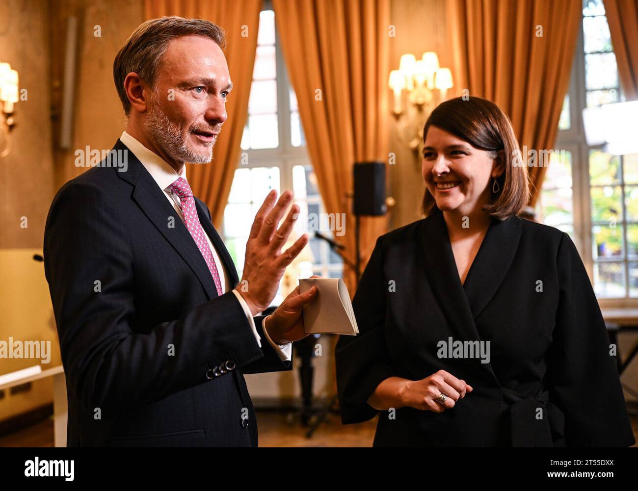 Vilnius, Lithuania. 03rd Nov, 2023. Christian Lindner (FDP), German ...