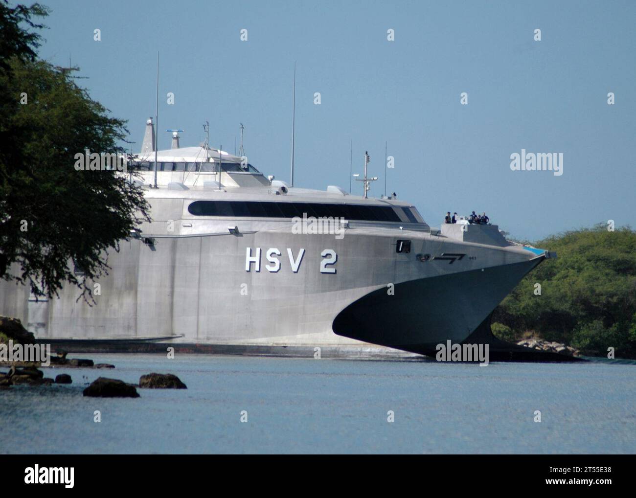 high speed vessel, HSV 2, ship, Swift Stock Photo - Alamy