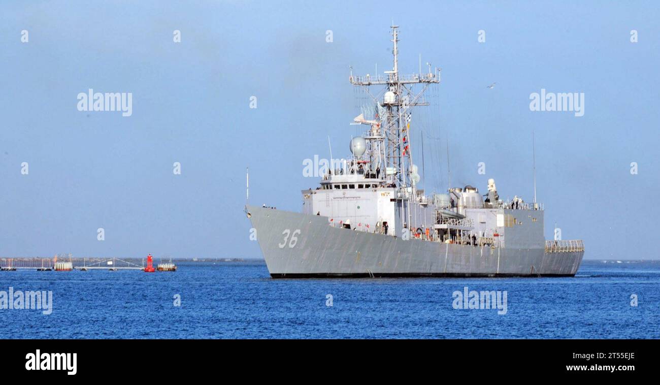 Homecoming, Mayport, navy, U.S. Navy, USS Underwood (FFG 36 Stock Photo ...