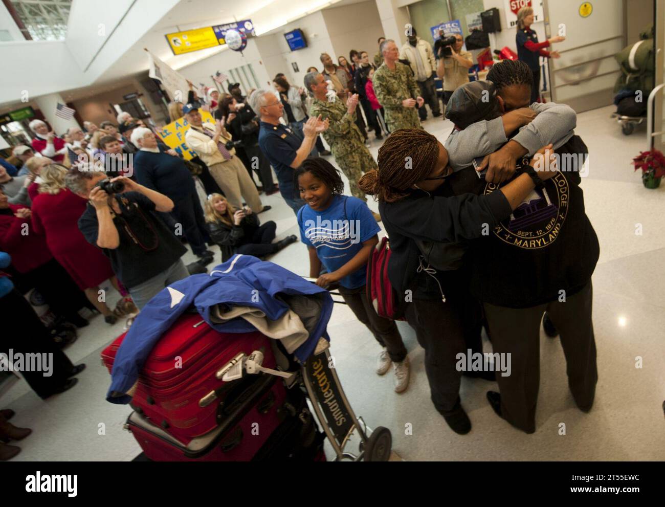 Homecoming, operation welcome home Stock Photo - Alamy