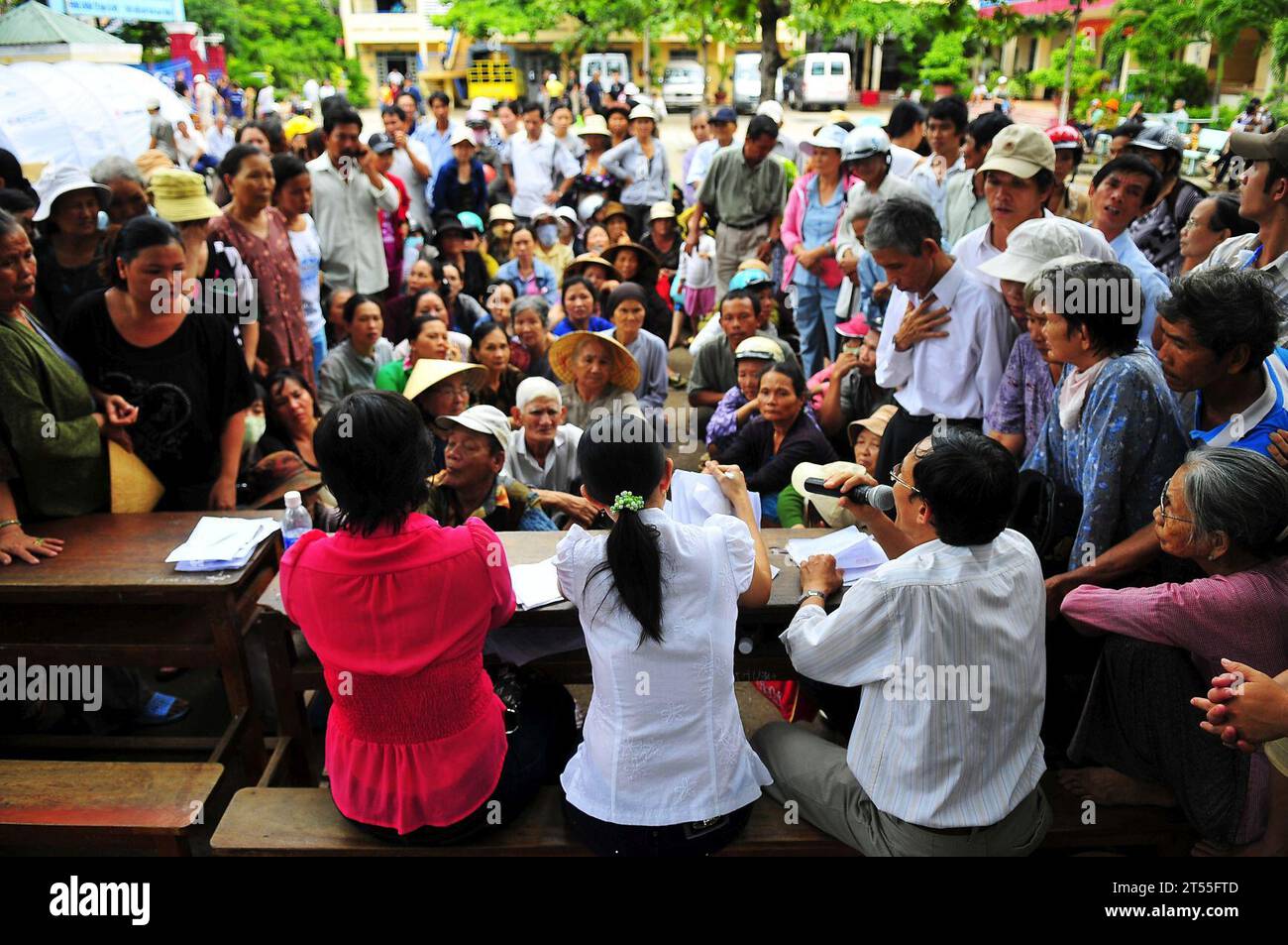 Hospital ship USNS Mercy (T-AH 19), medical civic action program ...