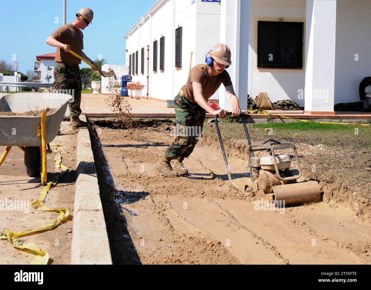 housing center, Naval Station Rota, NMCB-7, SEABEES, Spain, U.S. 6th ...