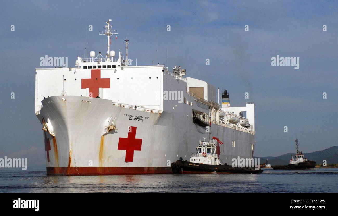hospital, medical, red cross, Tugboat Stock Photo - Alamy