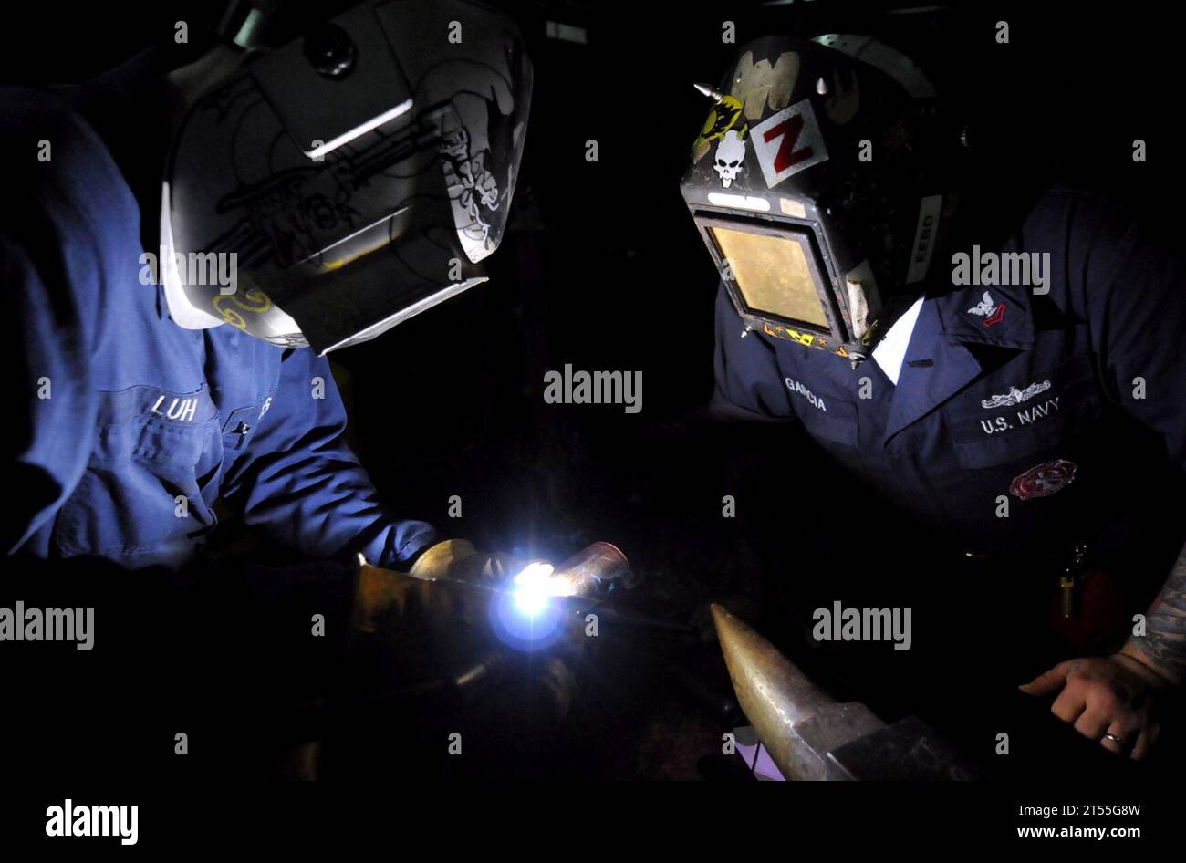 HT Shop, people, Sailors, tig welding, USS Blue Ridge (LCC 19 Stock ...