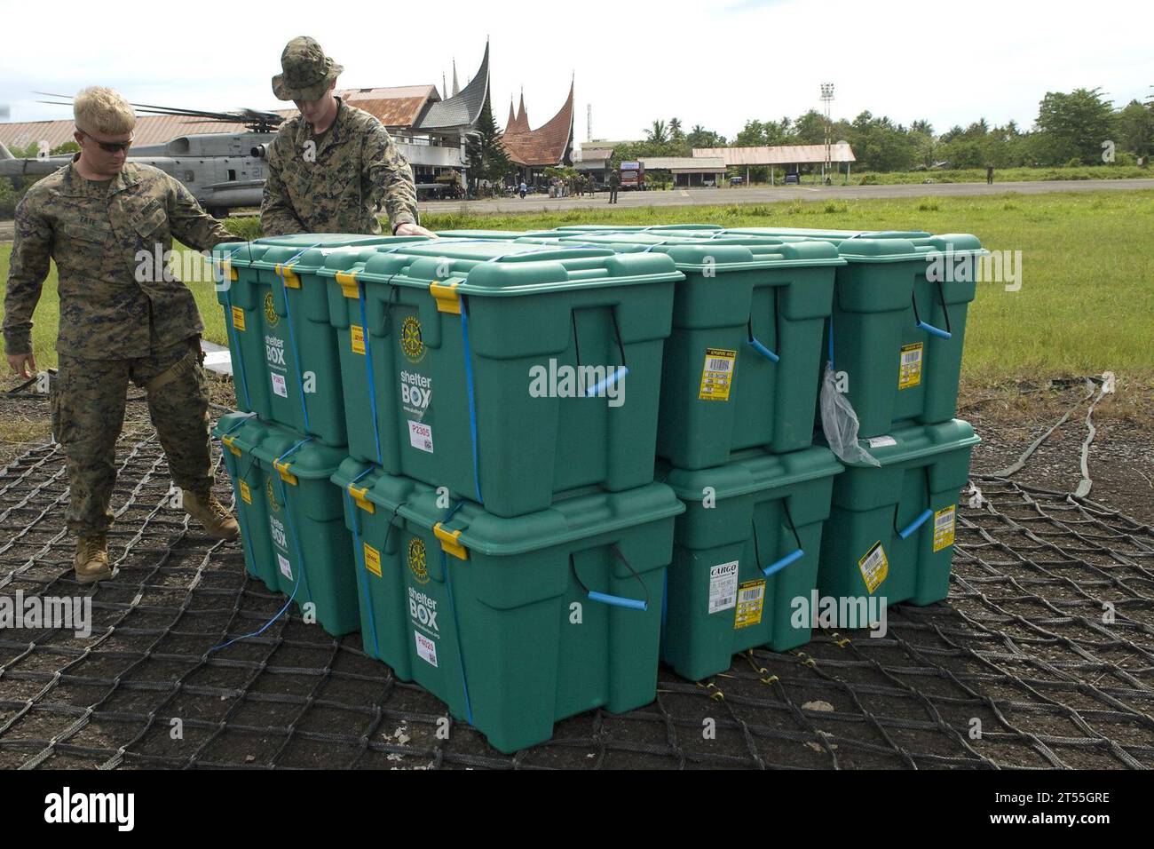 humanitarian relief, Indonesia, Marines Stock Photo - Alamy