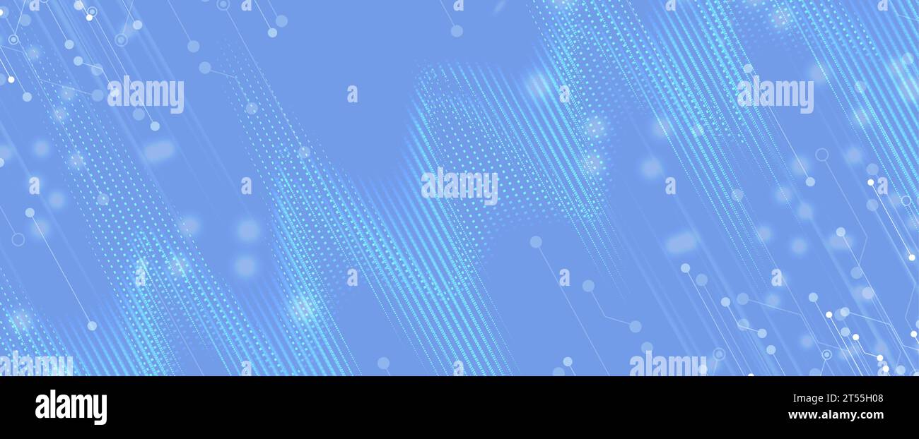 Technology Network Vector Background.. Science and technology ...