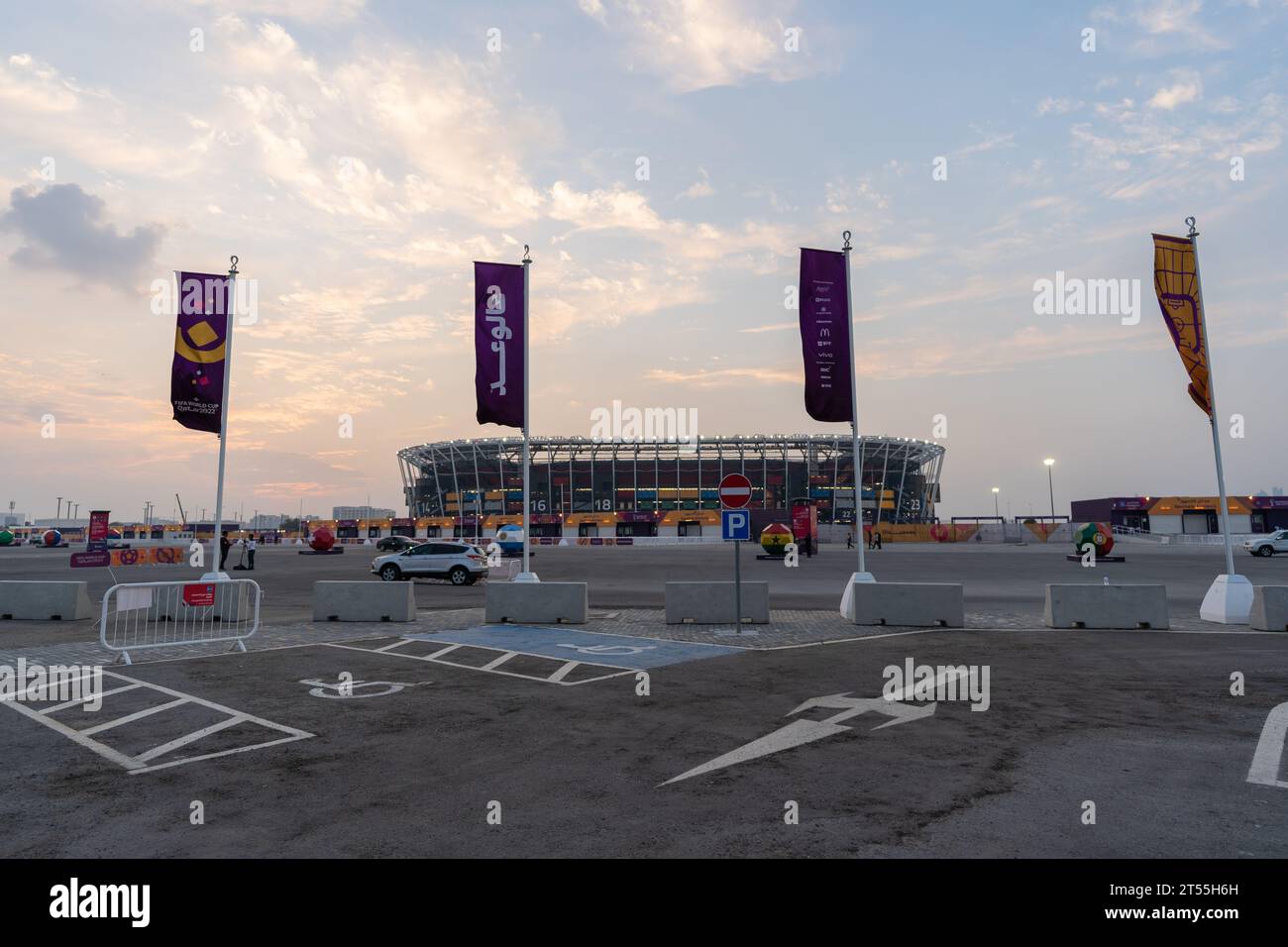 Doha, Qatar - December 10, 2022: Stadium 974, previously known as Ras ...