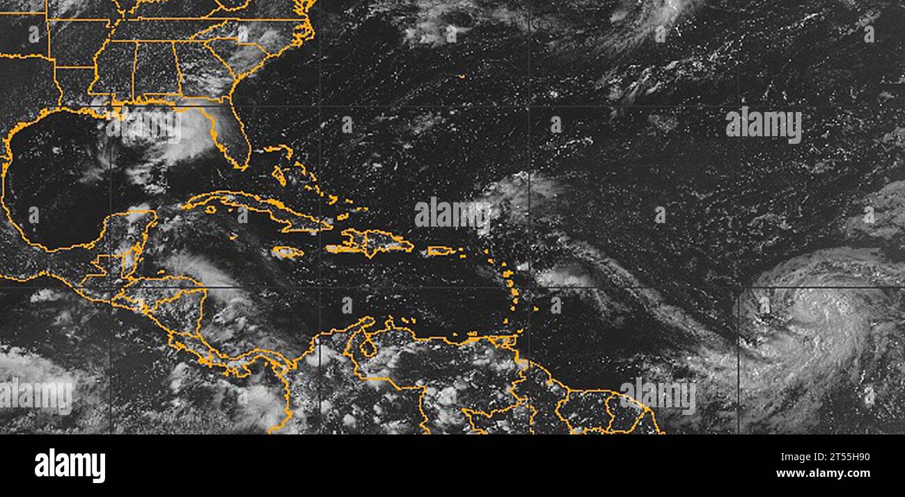 Satellite imagery hurricane hi-res stock photography and images - Alamy